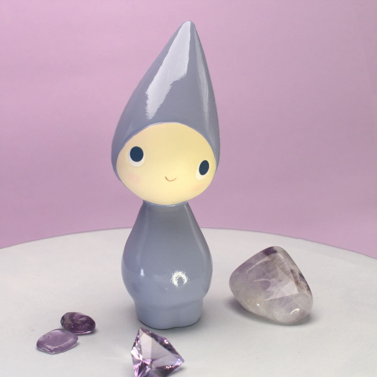 Peggy smiling Amethyst – Stina Jarenskog Design